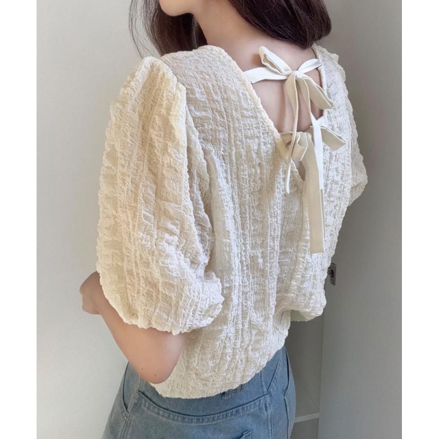 LAUIR バックリボンジャガードブラウス : マルイ(丸井)Yahoo!店 - 通販 - Yahoo!ショッピング