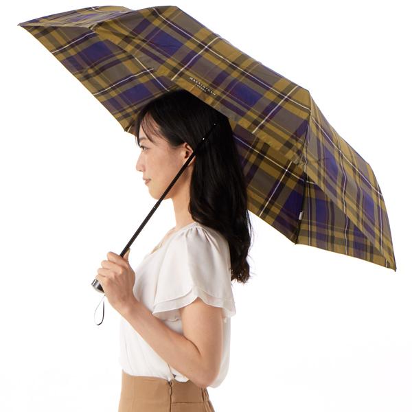 MACKINTOSH LONDON】先染めチェック雨傘（折りたたみ傘） : マルイ