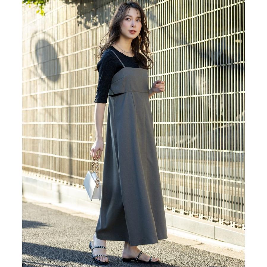 any SiS 【洗える・2SET】カットデザインスタイルアップ ワンピース×ニット : マルイ(丸井)Yahoo!店 - 通販 - Yahoo!ショッピング