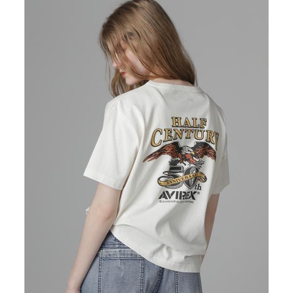 AVIREX L−HALF CENTURY ANNIV． TEE : マルイ(丸井)Yahoo!店 - 通販 - Yahoo!ショッピング