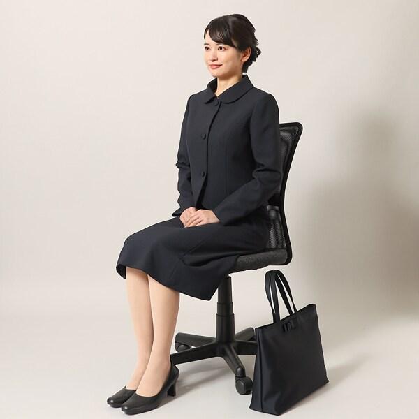 ESCOMUL（エスコミュール） お受験スーツ／洗える／防シワ／濃紺