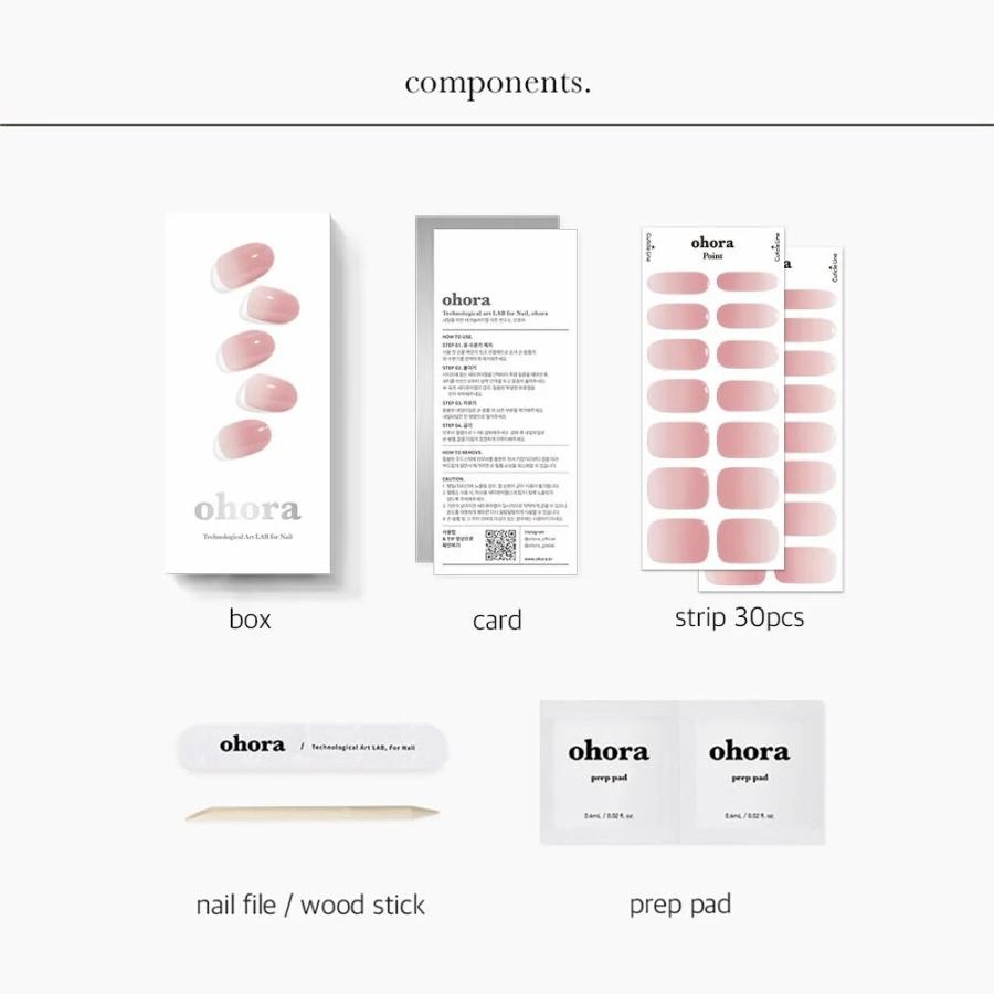 ohoraネイルシールND-173 N Milk Rose(韓国コスメ) : マルイ(丸井)Yahoo!店 - 通販 - Yahoo!ショッピング