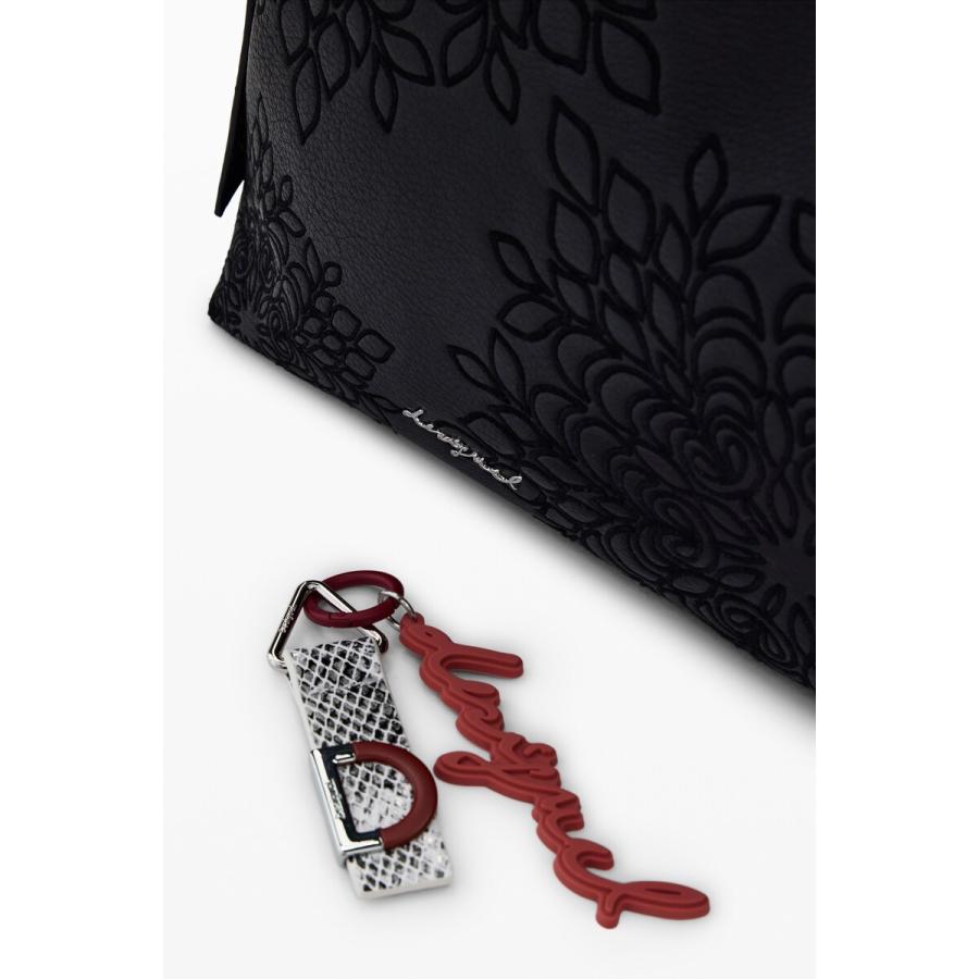 Desigual（デシグアル） 【A4収納可】フラワー刺繍入りショルダー