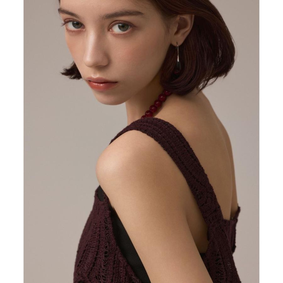 GRACE CONTINENTAL（グレースコンチネンタル） クロシェレースキャミ