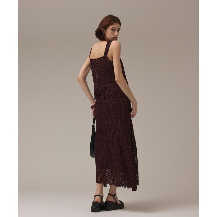 GRACE CONTINENTAL（グレースコンチネンタル） クロシェレースキャミ