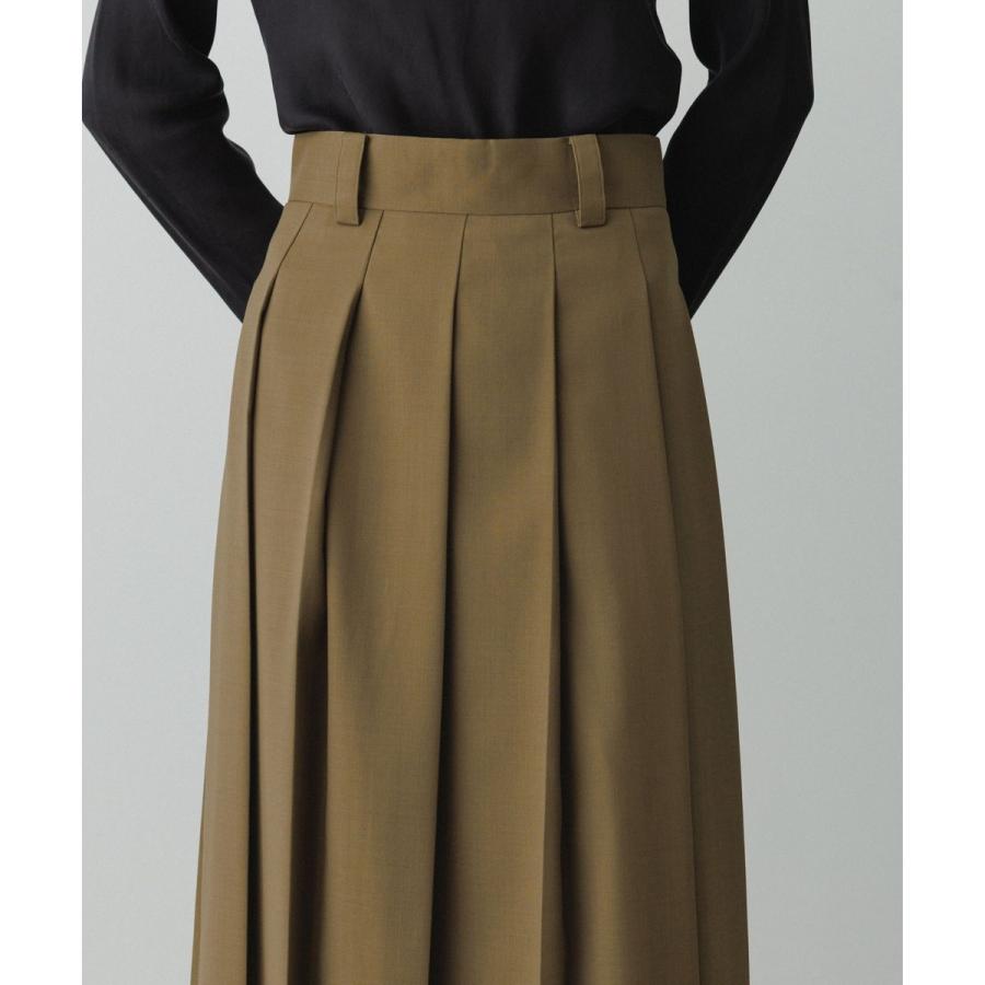 ADAM ET ROPE'（アダムエロペ） 【EMOELLE】フロントプリーツスカート