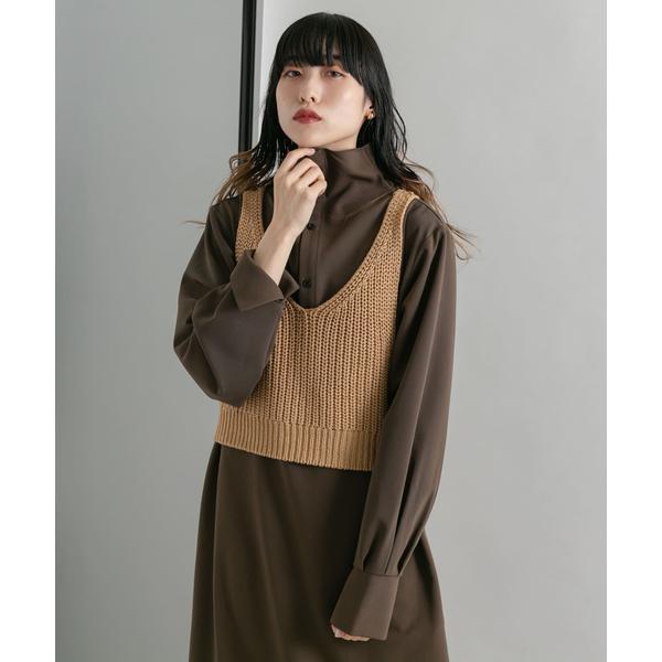 KBF ニットビスチェSETワンピース : マルイ(丸井)Yahoo!店 - 通販 - Yahoo!ショッピング