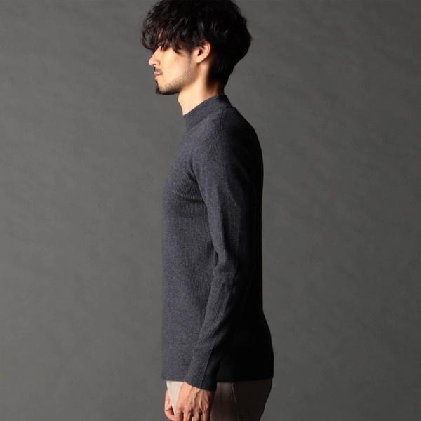 NICOLE CLUB FOR MEN（ニコルクラブフォーメン） 12G リブハイネック