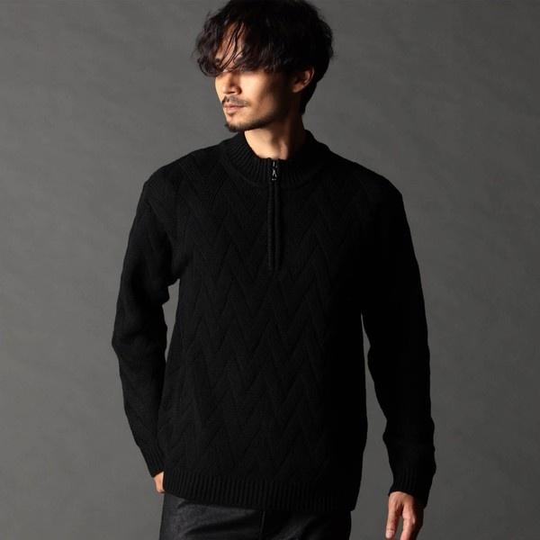 NICOLE CLUB FOR MEN（ニコルクラブフォーメン） ハーフジッププル