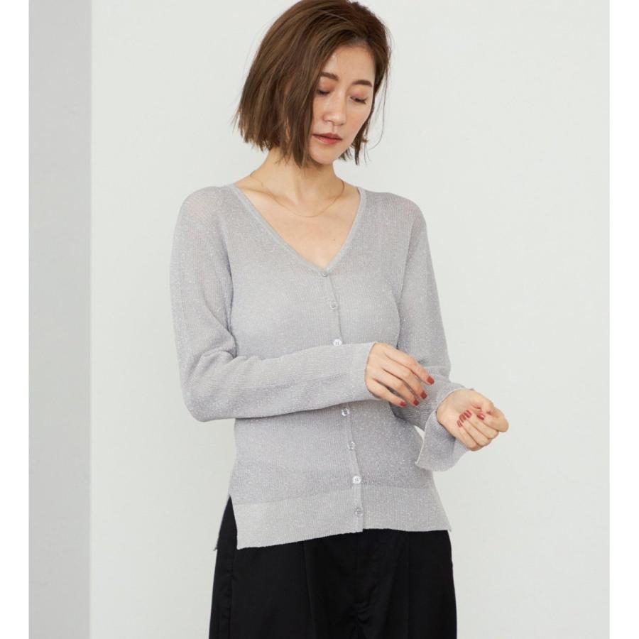 SOMETHING（サムシング） グリッターニットカーディガン : マルイ(丸井