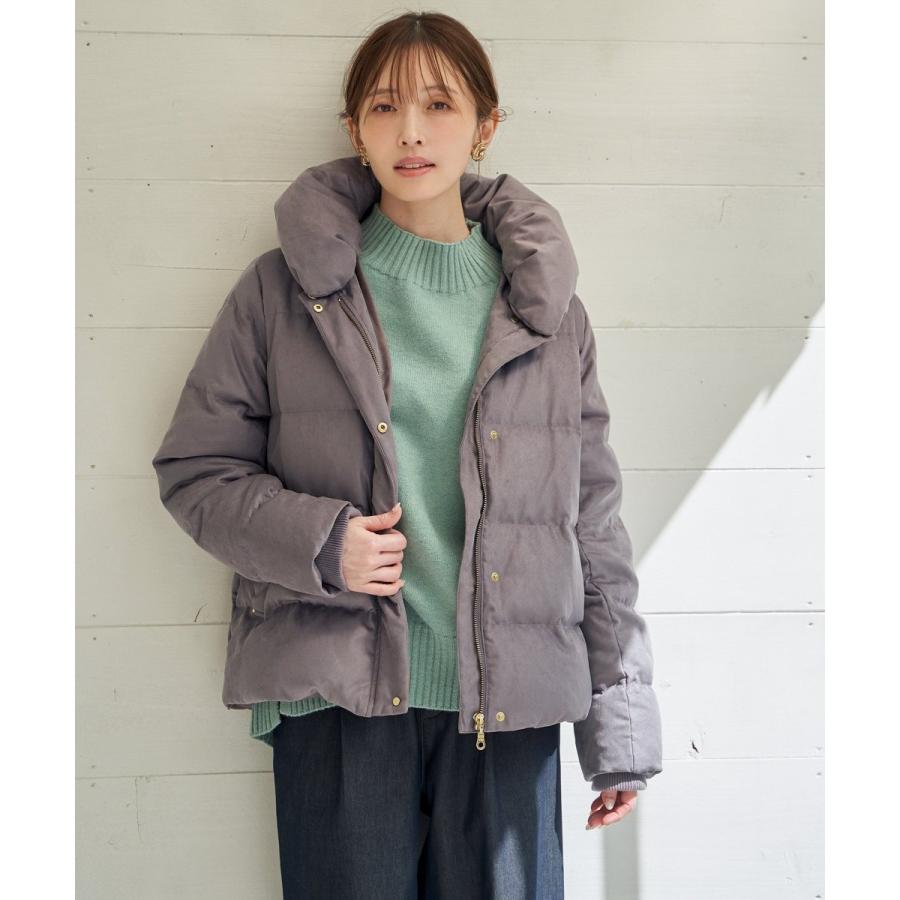 ikka（イッカ） 【雑誌InRed1月号掲載】細コール2WAY洗えるダウン