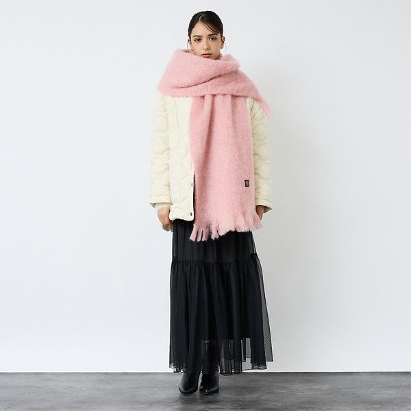 ルージュ・ヴィフ ラクレ（Rouge vif la cle）/【814 EZCARAY / エスカライ】モヘアストール / マフラー / 大判 Rouge vif la cle（ルージュヴィフラクレ） 【814 EZCARAY