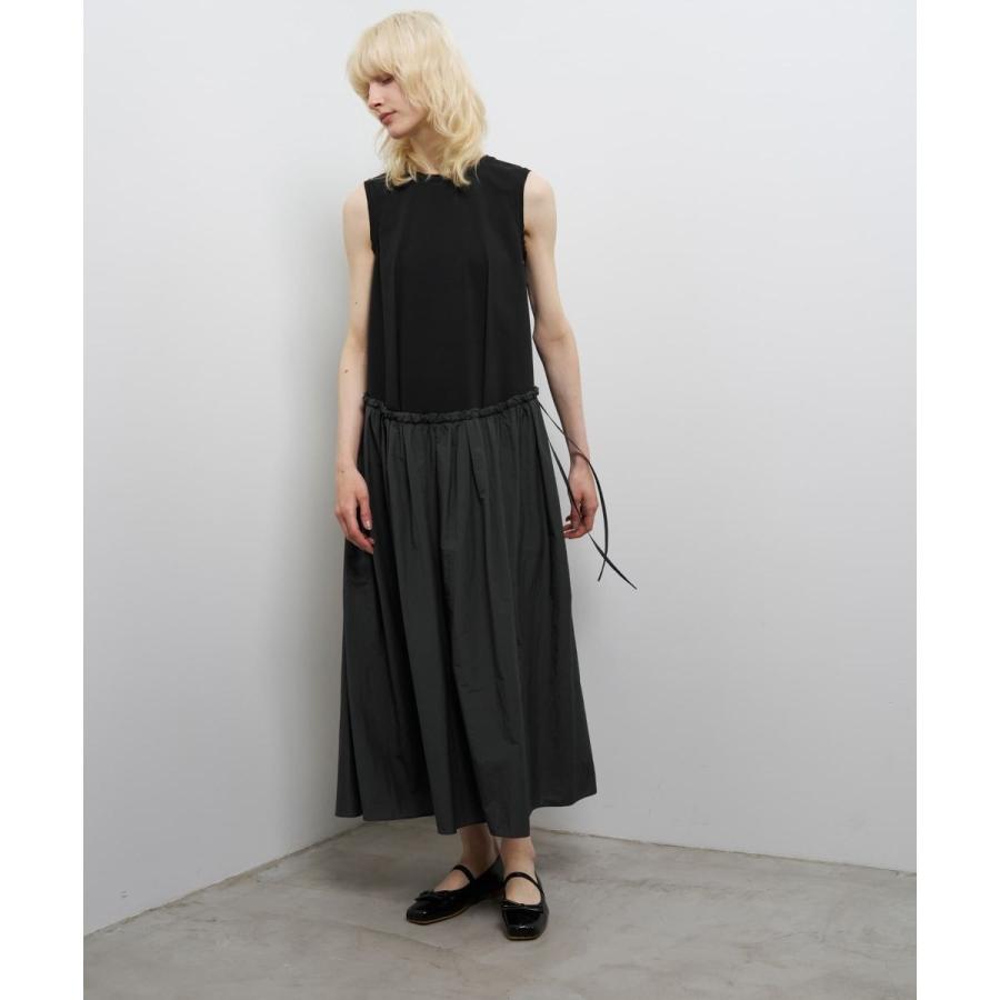 LANVIN en Bleu タフタコンビカットソーワンピース : マルイ(丸井