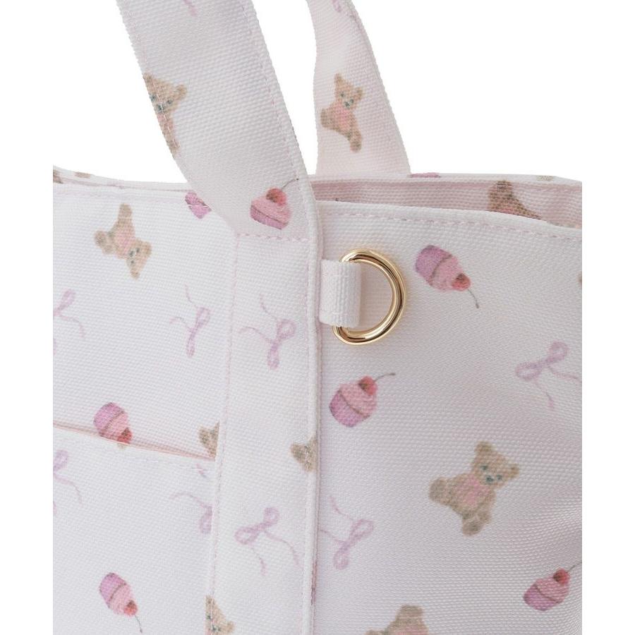 Maison de FLEUR（メゾンドフルール） ベア総柄2Wayトートバッグ