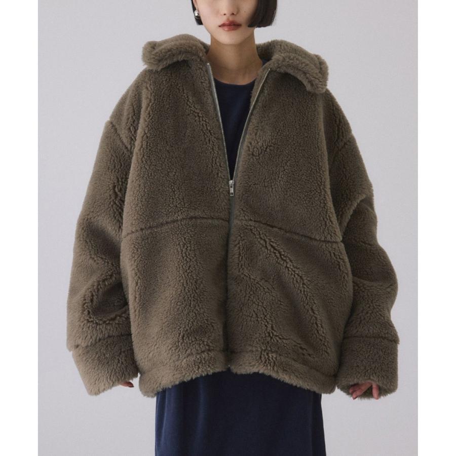 ADAM ET ROPE'（アダムエロペ） スウィッチングボアブルゾン : マルイ