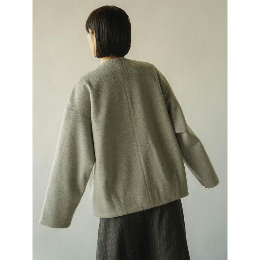 RADIATE（ラディエイト） ノーカラーコクーンジャケット : マルイ(丸井