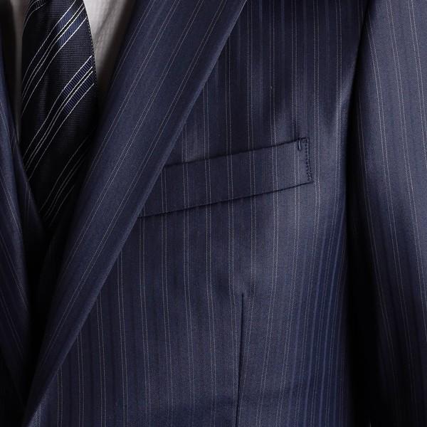 MONSIEUR NICOLE（ムッシュニコル） カレンダーストライプ スーツ