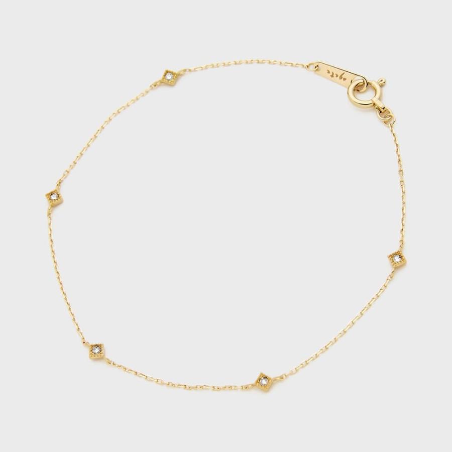 agete K18ダイヤモンドブレスレット : マルイ(丸井)Yahoo!店 - 通販 - Yahoo!ショッピング