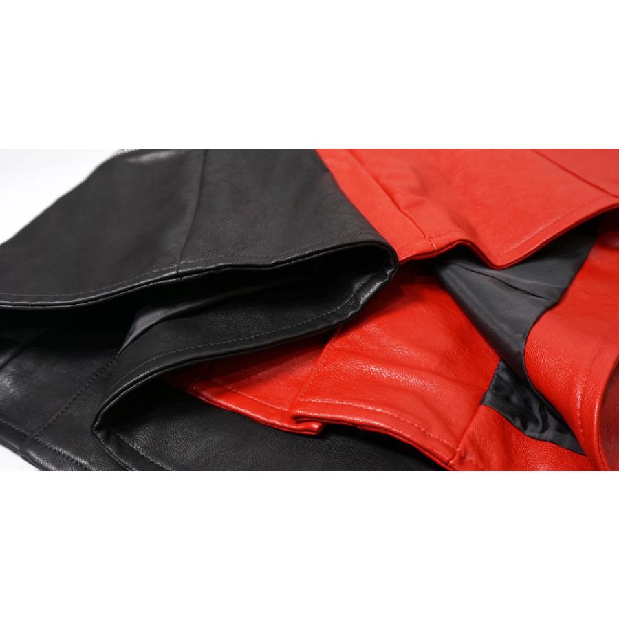 アウトレットセール!!リングス フェイクレザー ダブルライダースジャケット メンズ 新作2022-2023年モデル RINGS 132028 ...