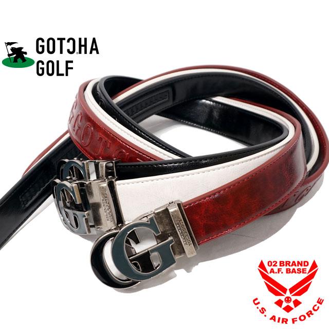 GOTCHA GOLF ガッチャゴルフ 3Dエンボスロゴ ホールレス PUレザー ベルト ユニセックス 新作2024年モデル 241gg8100 : 02BRAND ゼロツーブランド - 通販 ...
