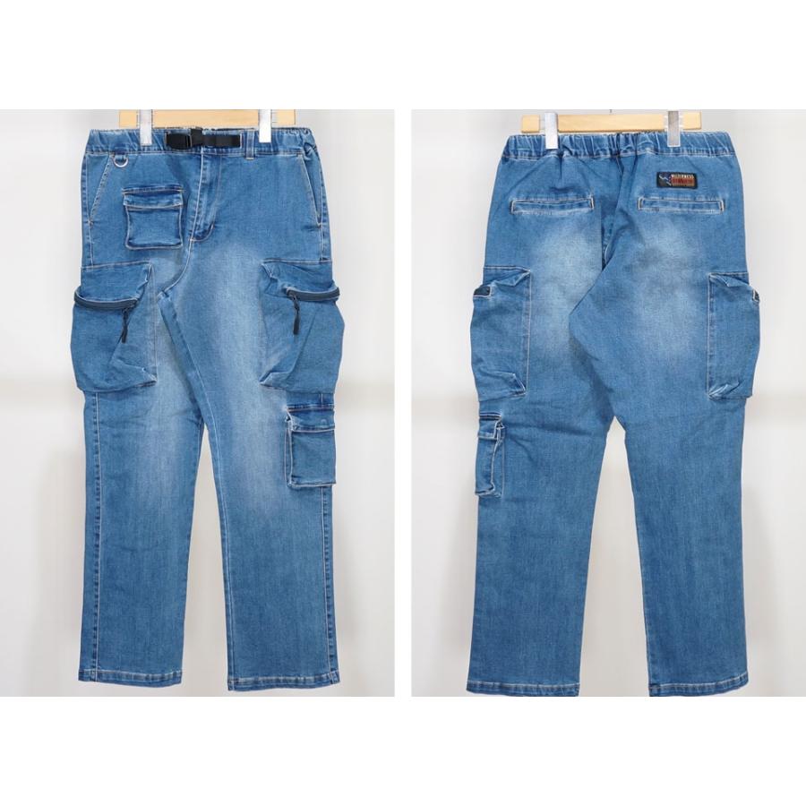 WILDERNESS EXPERIENCE ウィルダネスエクスペリエンス フィールドカーゴ クライミング デニムパンツ ユニセックス 2024 ...