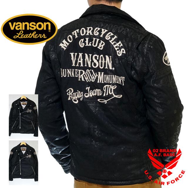 VANSON アウトレットセール!!バンソン エンブレム刺繍 ナイロン VANSON アウトレットセール!!バンソン エンブレム刺繍 ナイロン