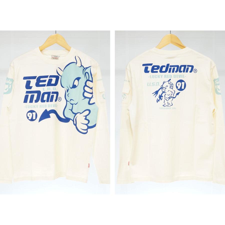 TEDMAN テッドマン BIGテッドシルエット 長袖Tシャツ ロンTee メンズ 新作2023-2024年モデル TEDMANS tdls-360a : 02BRAND ゼロツーブランド ...