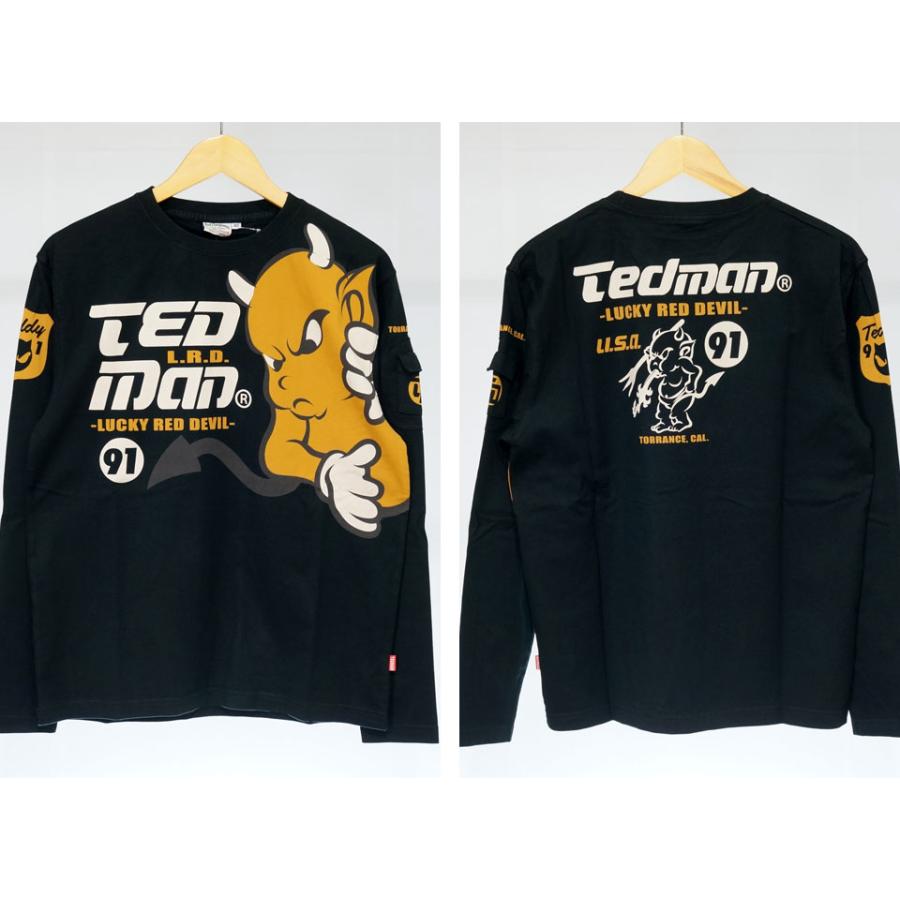 TEDMAN テッドマン BIGテッドシルエット 長袖Tシャツ ロンTee メンズ 新作2023-2024年モデル TEDMANS tdls-360a : 02BRAND ゼロツーブランド ...