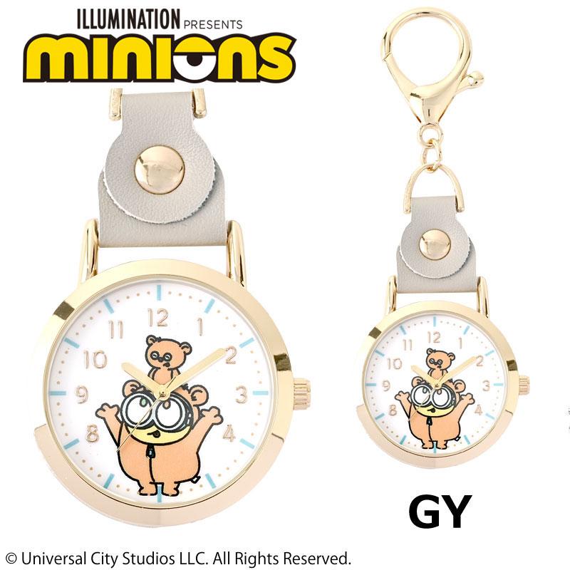 field work フィールドワーク Field キーチェーンウォッチ ミニオンズ minions キーホルダー時計 MIN004 カジュアル時計 ボブ＆ティム : 06XY ヤフー店 ...