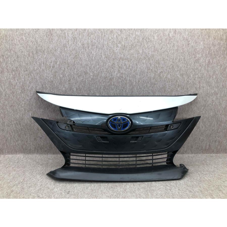 プリウス PHV ZVW52 純正 フロントバンパーグリル/ラジエーターグリル 53101-47150 53112-47350. : 拓海商事 ...