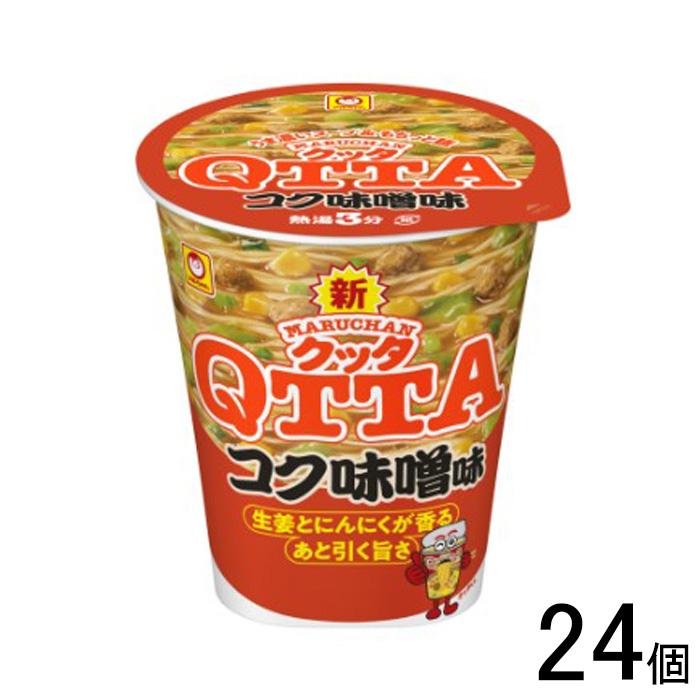 東洋水産 MARUCHAN QTTA コク味噌味 82g×12個入×2ケース：合計24個 マルちゃん クッタ ／食品 : オーナインショップ ヤフー店 - 通販 - Yahoo!ショッピング