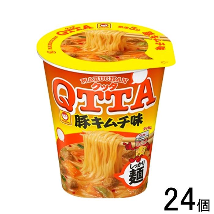 MARUCHAN QTTA 24個／ 東洋水産 豚キムチ味 76g×12個×2ケース：合計24個 マルちゃん クッタ : オーナインショップ ヤフー店 - 通販 - Yahoo!ショッピング