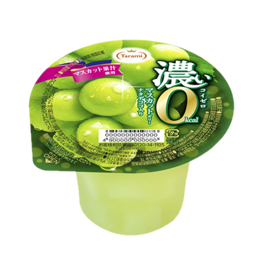 長崎発 たらみ ゼリー 濃い0kcal シリーズ 195g 各種6個入×よりどり6種類セット：合計36個 ／ マスカット マンゴー ぶどう いちご ／ 食品 : c100 ...