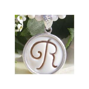 【イニシャル R】Ciro Califano作 シェルカメオ インタリオ彫り SILVERペンダントトップ : 千年ジュエリー Yahoo!店 ...