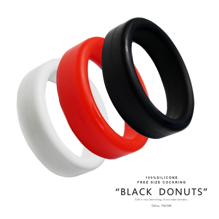 CHILL FACTOR ブラックドーナツ ライト シリコンリング 027 フリーサイズ コックリング : 101SHOP Yahoo!店 - 通販 - Yahoo!ショッピング