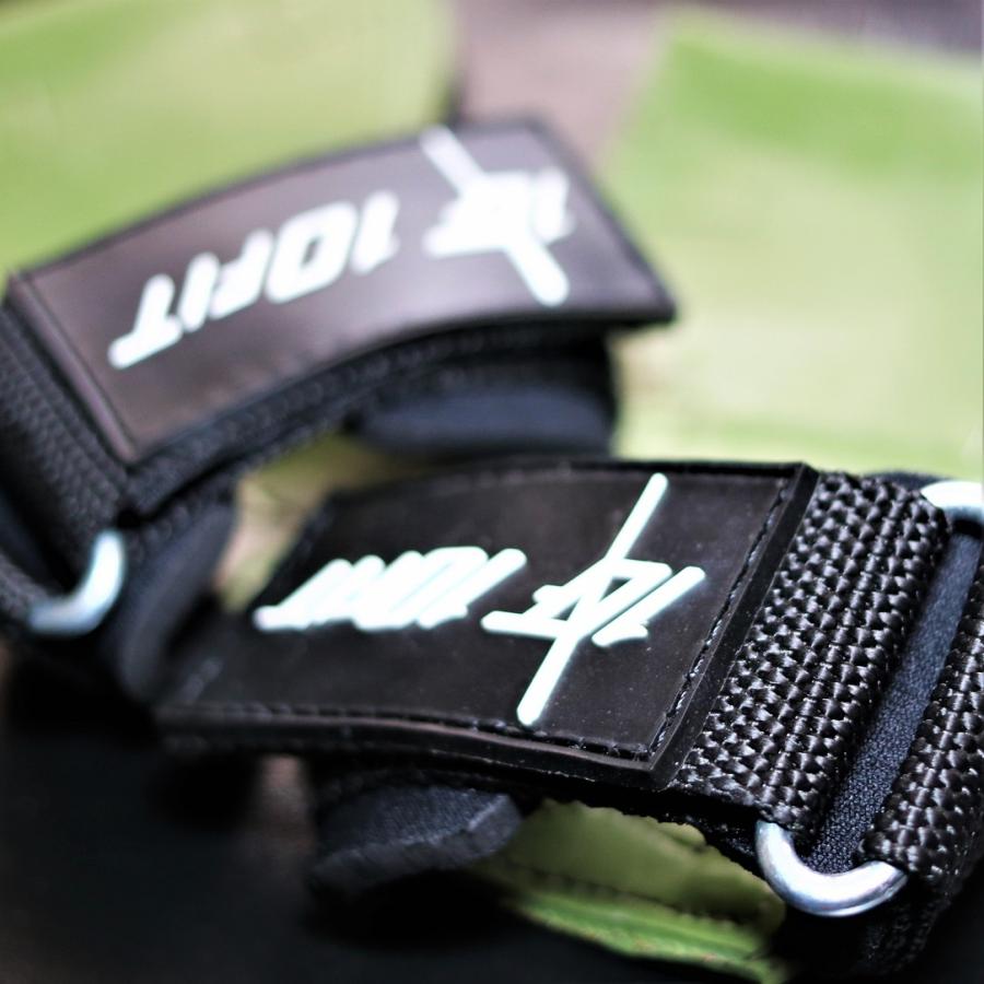 パワーグリップ 筋トレ ボディビル ペア 緑 TE-59 10FIT :TE-59:10FIT - 通販 - Yahoo!ショッピング