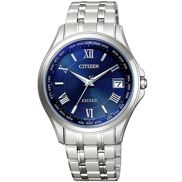 【イメージ違いも90日間は返品OK！】シチズン エクシード EXCEED ペアモデル エコ・ドライブ電波時計 CB1080-52L メンズ ...