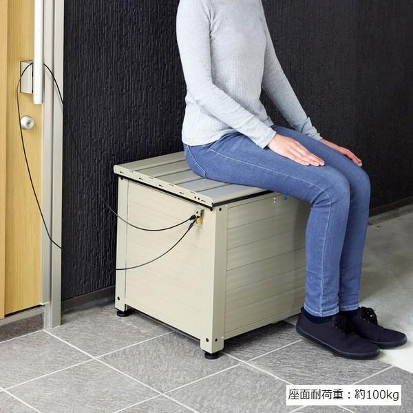 宅配ボックス ベンチボックス 幅64cm レシーボ TRA-64(TGY) ※沖縄・離島配送不可 :PGL-054:ウッドデッキ エクステリア リーベ - 通販 - Yahoo!ショッピング