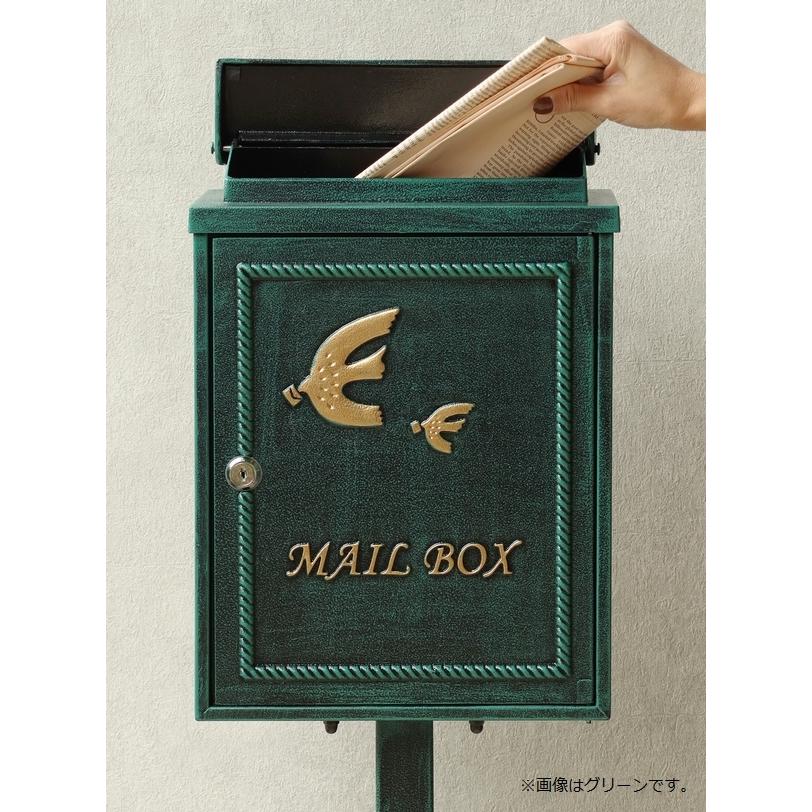 スタンドポスト Kotorino コトリノ ブロンズ 前入れ前出し 鍵付き SDM-031 ※北海道+1500円 :plmj-034:ウッドデッキ エクステリア リーベ - 通販 ...