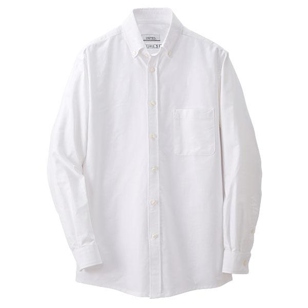 UNITED 富江工房 匠 オックスボタンダウンシャツ 日本製 綿100％ 春夏