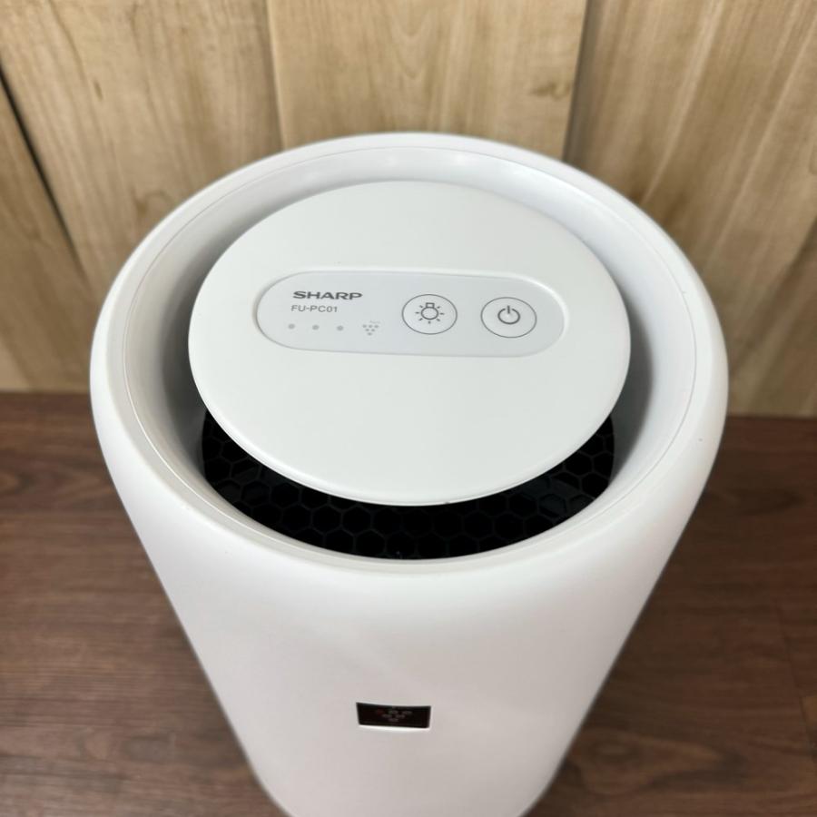 空気清浄機 ファン式 〜6畳 シャープ SHARP FU-PC01-W 2022年製 中古 : 80624 : リユース家電Happy ...