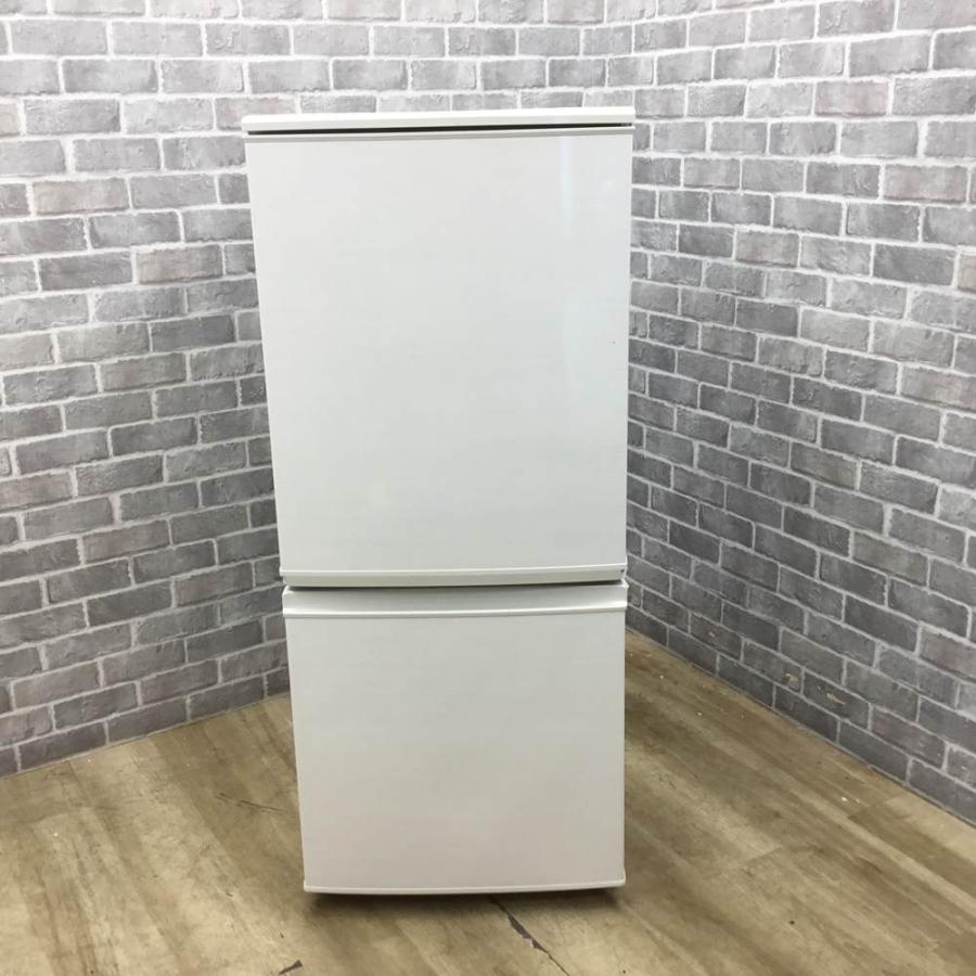 シャープ 冷蔵庫 2ドア 137L つけかえどっちもドア SJ-D14C-W 2017年製 中古 : 86818 : リユース家電Happy - 通販 - Yahoo!ショッピング