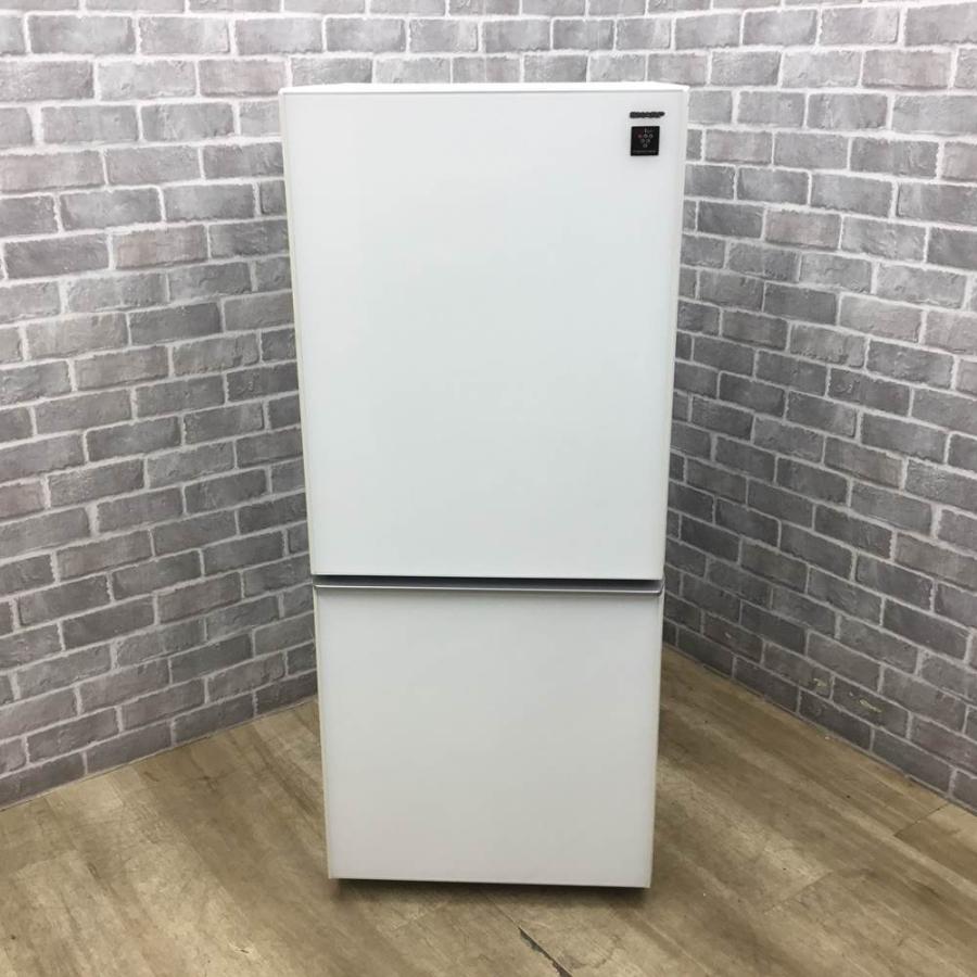 シャープ 冷蔵庫 2ドア 137L SJ-GD14C-W つけかえどっちもドア 2017年製 中古 : 88826 : リユース家電Happy - 通販 - Yahoo!ショッピング