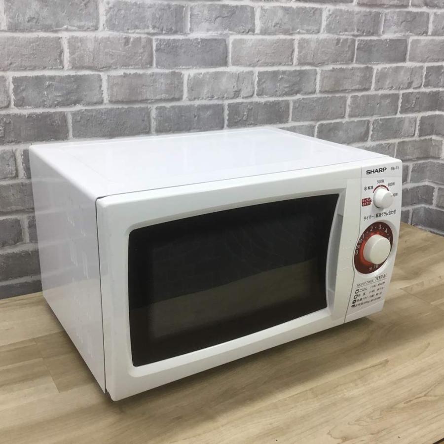SHARP シャープ 電子レンジ 700W 20L 50hz専用 東日本 RE-T3-W5 2019年製 中古 : リユース家電Happy - 通販 - Yahoo!ショッピング