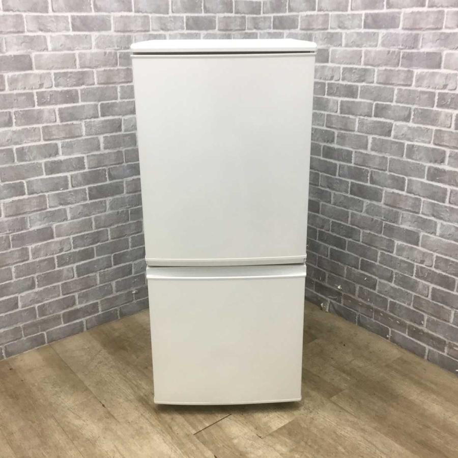 SHARP 冷蔵庫 シャープ 2ドア 137L つけかえどっちもドア SJ-D14B-W 2016年製 中古 : リユース家電Happy - 通販 - Yahoo!ショッピング