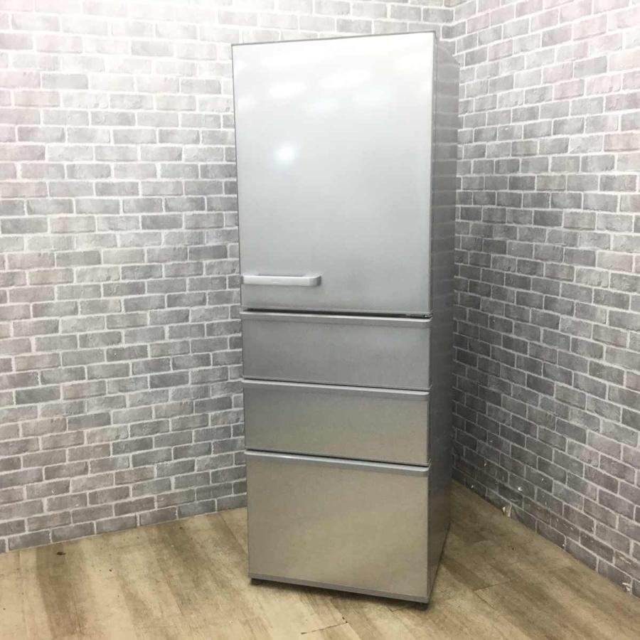 AQUA アクア 冷蔵庫 4ドア 355L 右開き AQR-36N2(S) 中古 : リユース家電Happy - 通販 - Yahoo!ショッピング