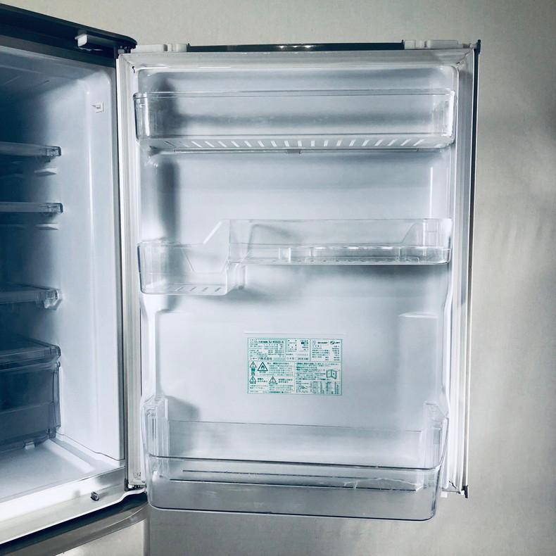 SHARP 冷蔵庫 中古 シャープ SJ-W352D-N 2018年製 3ドア 350L シャンパン ファン式 両方開き ファミリー 自社配送エリア内限定 : 家電ドットコム - 通販 ...