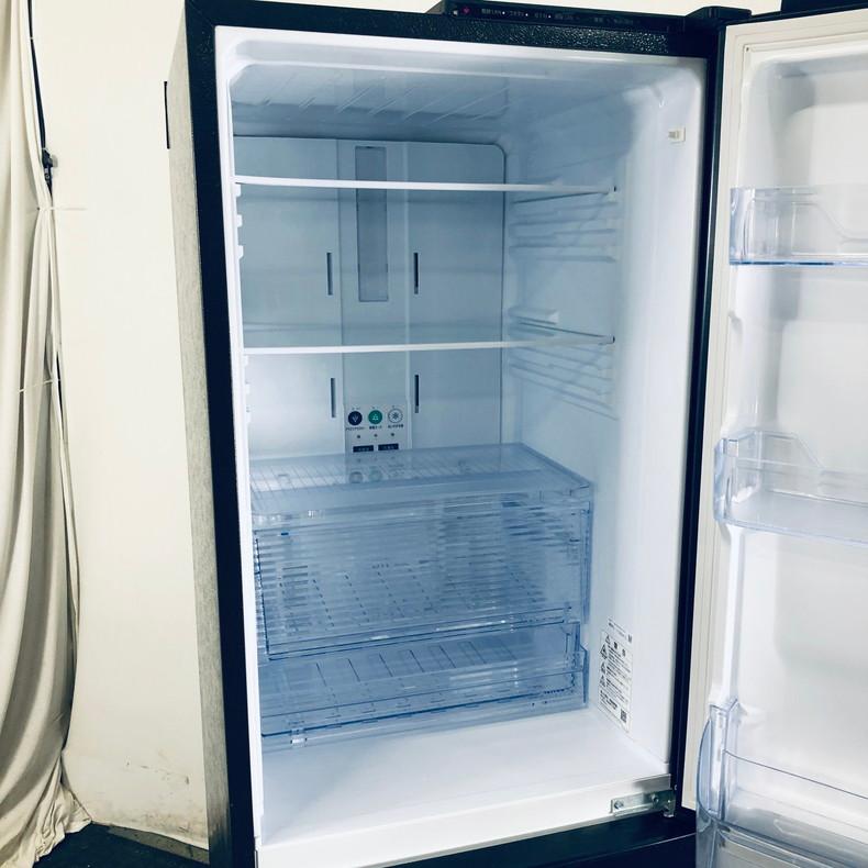 SHARP 冷蔵庫 中古 シャープ SJ-AK31G-B 2021年製 2ドア 310L ブラック ファン式 右開き ファミリー 自社配送エリア内限定 : 家電ドットコム - 通販 ...