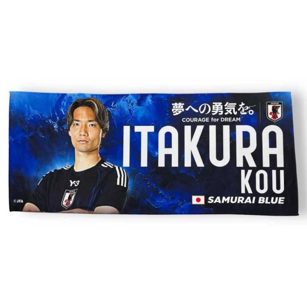 日本サッカー協会（JFA）公式 JFA サッカー日本代表 プレーヤーズ フェイスタオル 24JFA110 : イレブンストア - 通販 - Yahoo!ショッピング