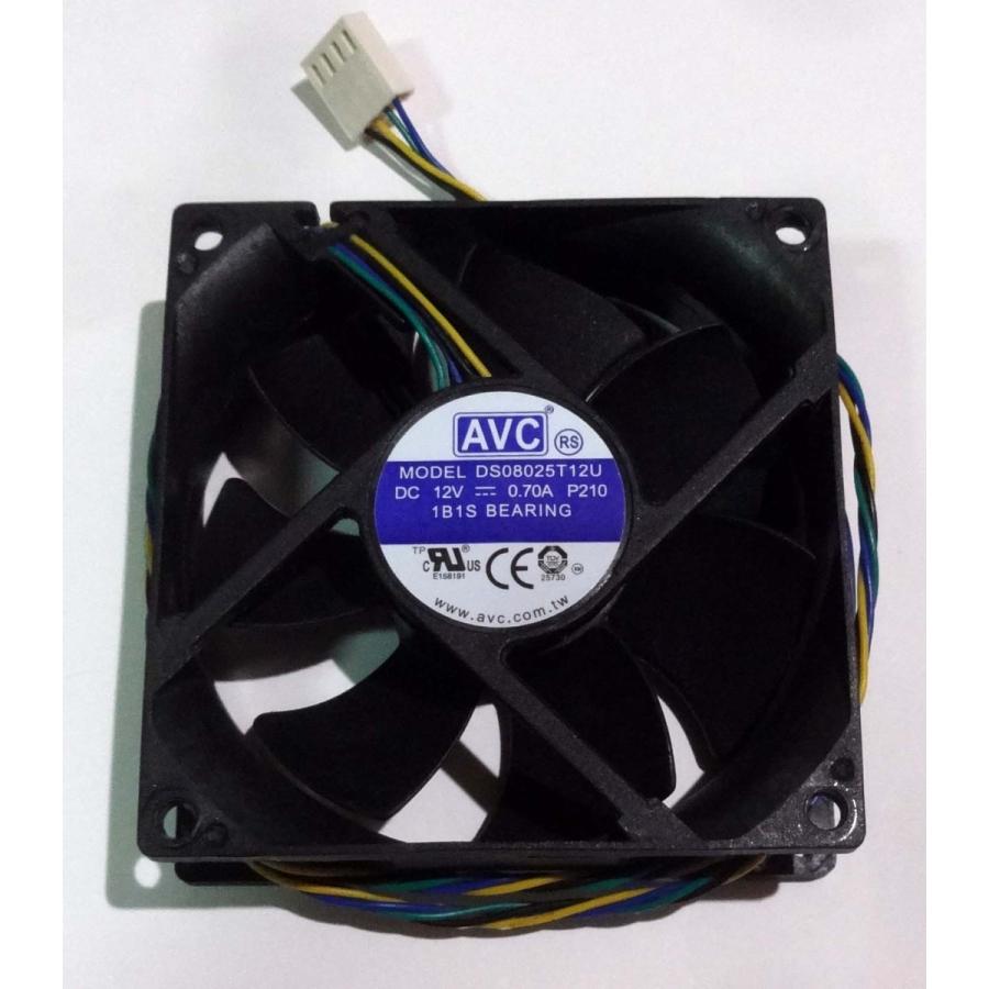 AVC DS08025T12U 12V 0.7A 8CM 4pin 冷却ファン 8x8x2.5CM 【中古】 : style123 - 通販 - Yahoo!ショッピング